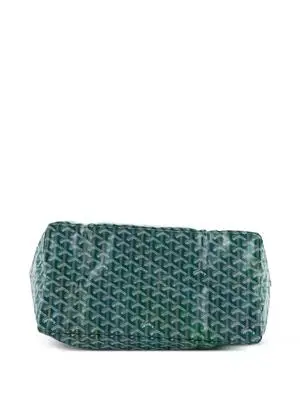 Goyard Saint Louis Coated Canvas Gm Tote Bag - Green