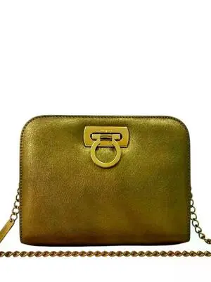 Ferragamo Metallic Cross Body Bags