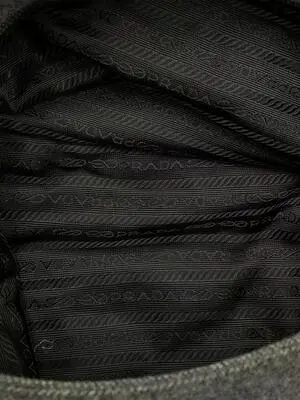 Prada Wool Crossbody Bag