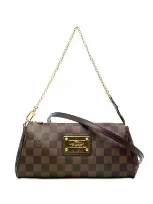 LOUIS VUITTON Damier Ebene Eva Satchel