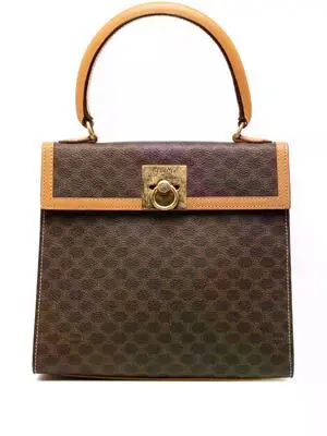 Celine 2013 Macadam Coated Canvas Handbag