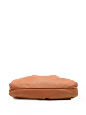 Bottega Veneta 2012-2025 Lambskin The Pouch Shoulder Bag - Brown