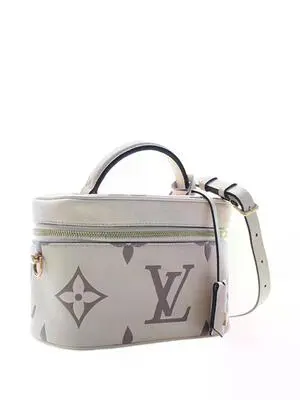 LOUIS VUITTON Bicolor Monogram Giant Empreinte Vanity Pm Satchel