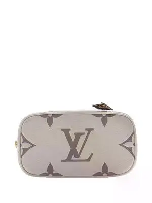 LOUIS VUITTON Bicolor Monogram Giant Empreinte Vanity Pm Satchel