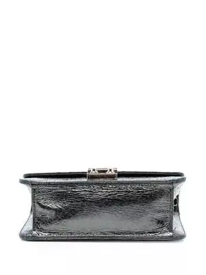 Dior 2016 Metallic Crinkled Calfskin Cannage Miss Promenade Crossbody Bag