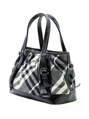 Burberry Beat Check Lowry Satchel