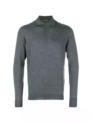 DRUMOHR Button-fastening Polo Shirt - Grey