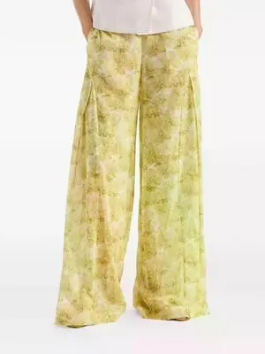 GENNY Floral Print Muslin Trousers