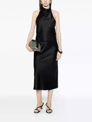 Imperial Halterneck Top - Black