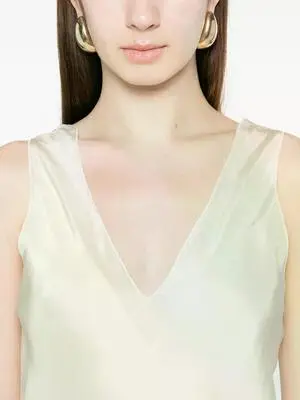 Barena Venezia Nova V-neck Asymmetric Dress