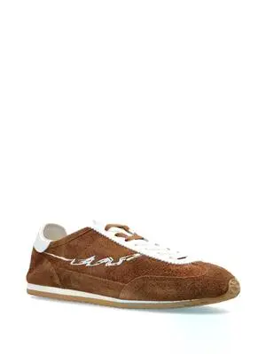 ENTERPRISE JAPAN Panelled Sneakers - Brown