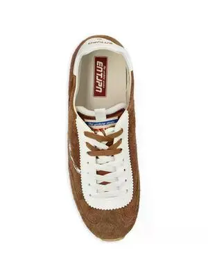 ENTERPRISE JAPAN Panelled Sneakers - Brown
