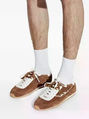 ENTERPRISE JAPAN Panelled Sneakers - Brown