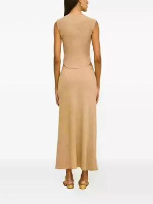 Cult Gaia Infinity Knitted Skirt - Neutrals