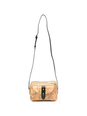 ALVIERO MARTINI 1° CLASSE Map-print Shoulder Bag