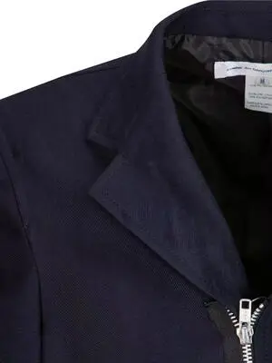 Comme Des Garçons Zip Jacket - Blue