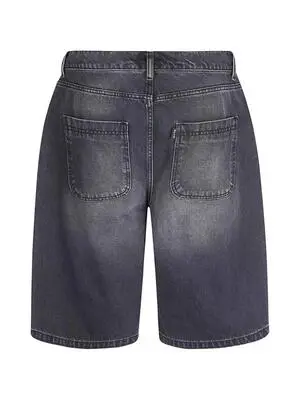 ARTE ANTWERP Round Pocket Denim Shorts - Grey