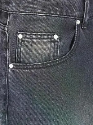 ARTE ANTWERP Round Pocket Denim Shorts - Grey