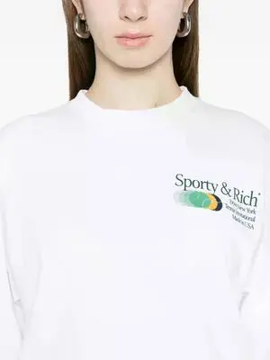 Sporty & Rich Invitational Crew-neck Sweatshirt