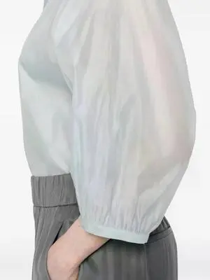 Peserico Embellished Blouse - Blue