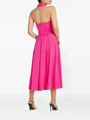 TEMPERLEY LONDON Elodie Halter Dress - Pink