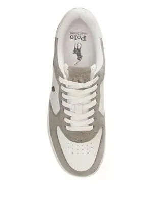 Polo Ralph Lauren Masters Court Leather Sneakers - White