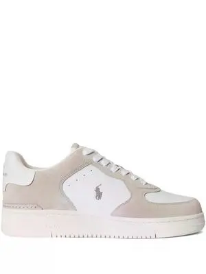 Polo Ralph Lauren Masters Court Leather Sneakers - White