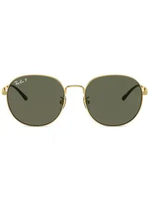 Ray-ban Round Frame Sunglasses - Gold