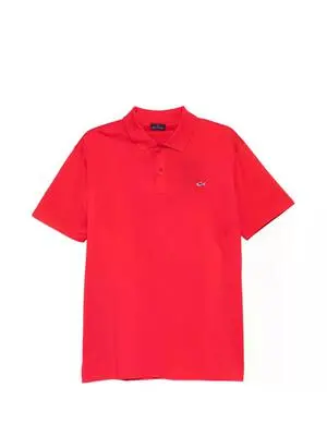 Paul & Shark Short-sleeve Logo-detail Polo Shirt - Red