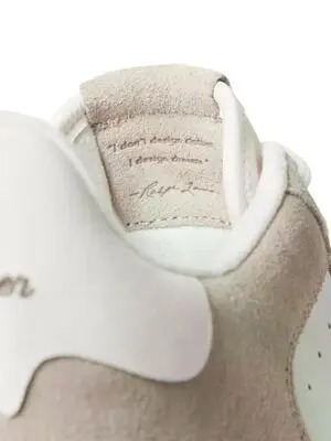 Polo Ralph Lauren Masters Court Leather Sneakers - Neutrals