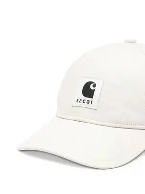 Carhartt Work In Progress X Sacai Logo Hat - Neutrals