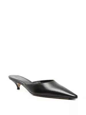 THE ROW Liisa Kitten Pointed Mules