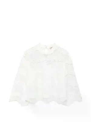 TWINSET Lace Blouse - White