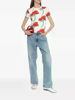 Kenzo Floral Print T-shirt
