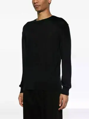 SEVEN GAUGE Crew-neck Sweater - Black