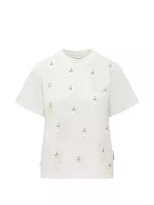 DES_PHEMMES Embellished Classic T-shirt