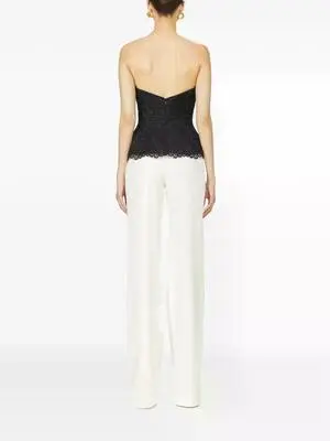 Costarellos Maree Crepe Tailored Trousers - White