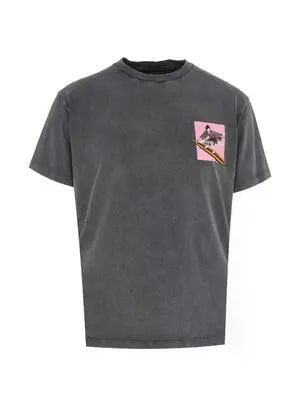 MAUNA KEA Samurai-graphic T-shirt - Grey