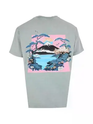MAUNA KEA Samurai-print T-shirt - Green