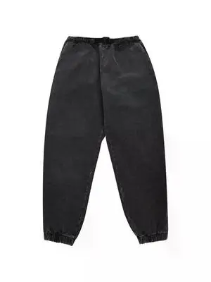 MAUNA KEA Canvas Track Pants - Black