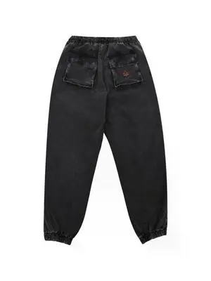 MAUNA KEA Canvas Track Pants - Black