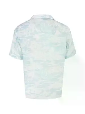 MAUNA KEA Buttoned Printed Hawaiian Shirt