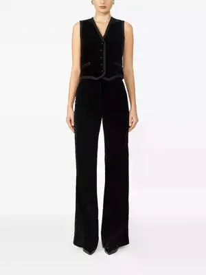 Costarellos Jetta Velvet Waistcoat