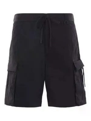 Herno Technical Cargo Shorts - Black