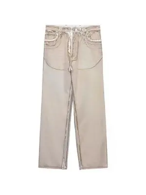 Prada Bull Denim Five-pocket Jeans - Neutrals