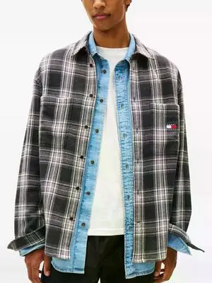 Tommy Hilfiger Plaid Chest-pocket Overshirt
