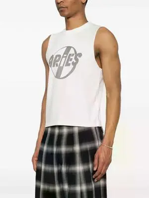 Aries Logo Graphic Muscle Vest