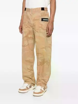 Aries Camouflage Print Overdyed Trousers