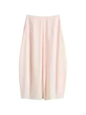 TOTEME Seam-detail Midi Skirt - Pink