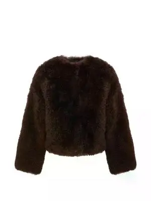 YVES SALOMON Welt-pocket Jacket - Brown